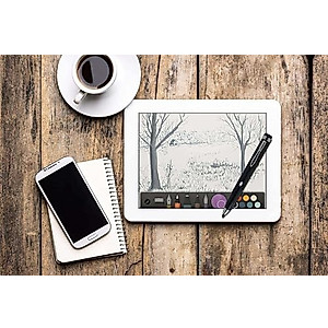 Broonel Black Fine Point Digital Active Stylus Pen - Compatible with Dynabook Portégé X40L-K 14" Laptop