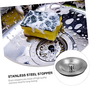 KONTONTY Sink Stopper Kitchen Drain Drain Cover Universal Bathtub Tub Strainer Bathtub Garbage Disposal Sink Drain Filter