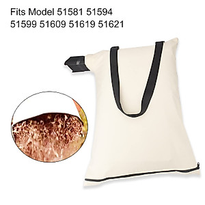 127-7040 Blower Debris Vacuum Bag, Compatible with Toro Leaf Blower 137-2336 108-8994 127-7040, Fits Model 51436 51563 51581 51594 51599 51609 51619 51621