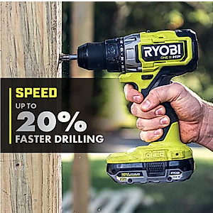 RYOBI - ONE+ HP 18V Brushless Cordless 1/2 in. Drill/Driver - PBLDD01B
