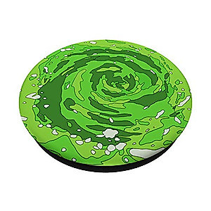 Green Cartoon Portal PopSockets PopGrip: Swappable Grip for Phones & Tablets