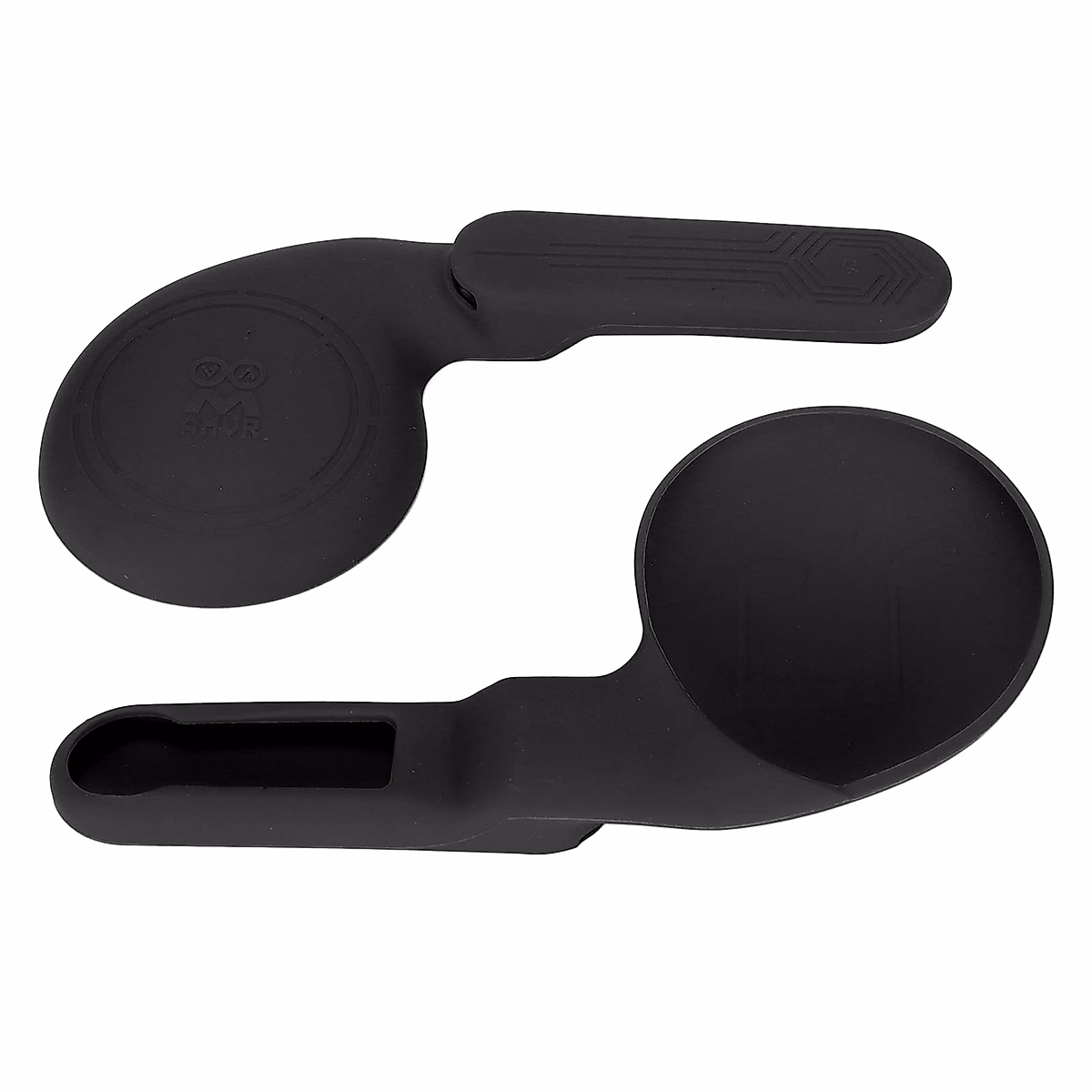 Silicone Ear Muffs for 2 VR Headset, Headphone Extension Cover, Enhancing Sound Solution for 2(Black)