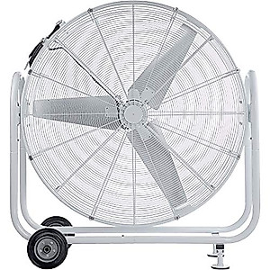 Global Industrial Outdoor Rated 42" Mobile Tilt Drum Blower Fan, 15000 CFM, 1/2 HP