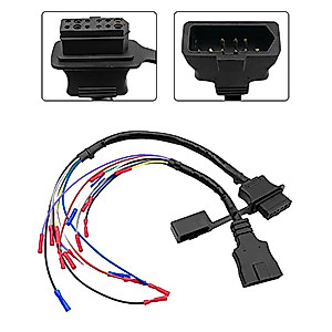 NTSUMI 9 Pin Truck and Plow Side Repair Harness Kit Fit for Western Fisher Snow Plow Replace 49317 22335K 49308 22336K