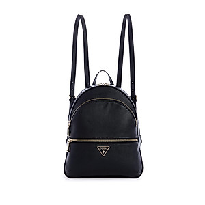 GUESS womens Manhattan Large Backpack, Black, One Size US
