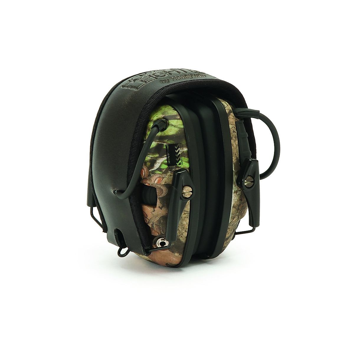 Howard Leight by Honeywell Impact Sport Sound Amplification Electronic Shooting Earmuff, Camo (R-01530)