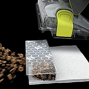 Sanitaire Tracer Cordless Vacuum SC7100A and Shark VACMOP Disposable Hard Floor Vacuum and Mop Pad Refills White, 10 Count (Pack of 3)