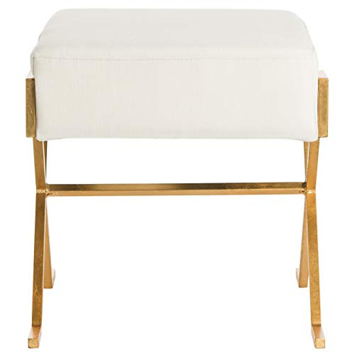 Safavieh Home Collection Luna Light Beige Greek Key Bench
