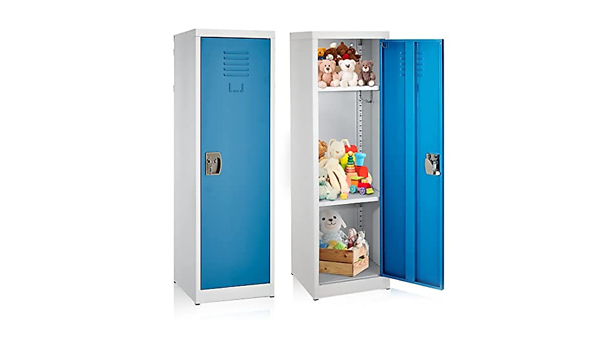 AdirOffice Kids Steel Storage Locker - Durable & Stylish