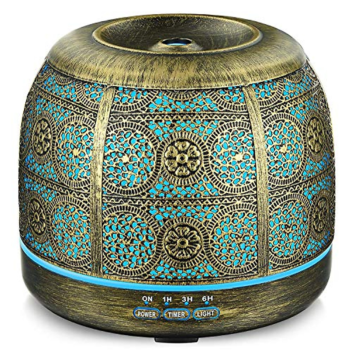 ARVIDSSON 500ml Essential Oil Diffusers for Large Room, Metal Diffusers for Essential Oils, Ultrasonic Aromatherapy Diffuser for Home Office, Gift for Women and Men