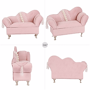 Felice Ann Floral Jewelry Box Storager Organizer Jewelry Chest Armoire Sofa Couch Round Bed Furniture