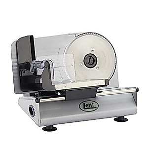 LEM Products 1381 Belt Driven Food Slicer (7.5-Inch Blade),Silver