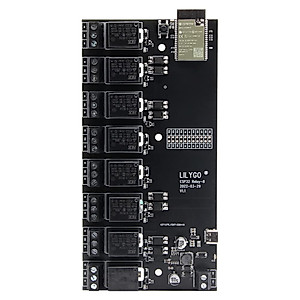 LILYGO TTGO T-Relay 5V 8 Channel Relay Module ESP32 Wireless Module DC Development Board WiFi BLE Remote Switch Control