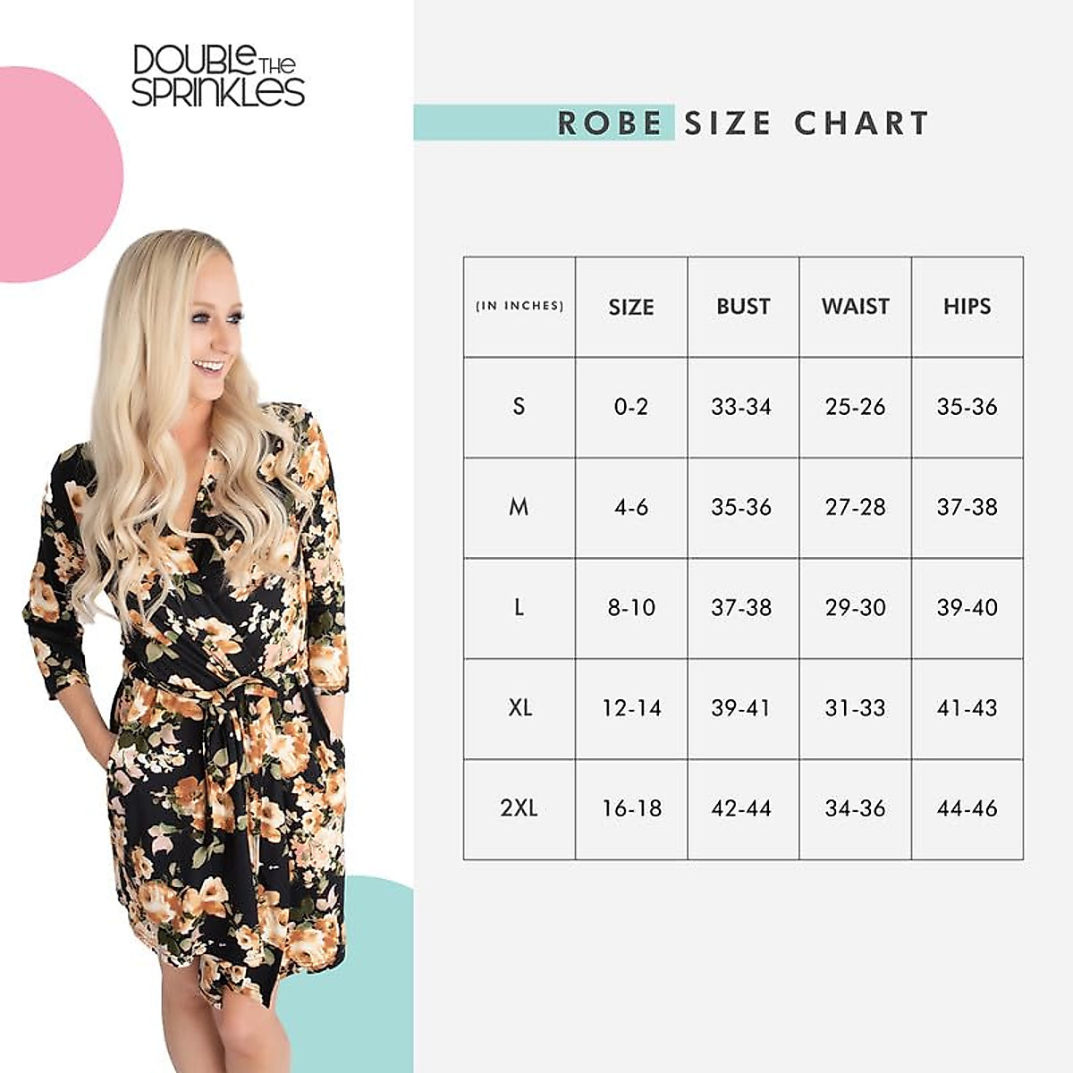 DOUBLE THE SPRINKLES Maternity Robe & Swaddle Set - Aspen & Green, Matching Mom & Baby Outfits, Hospital Gown, Blanket & Hat, Green Swaddle Blanket Large