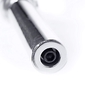 CAP Barbell 5-Foot Solid Olympic Bar, Chrome (2-Inch) (OBIS-60)