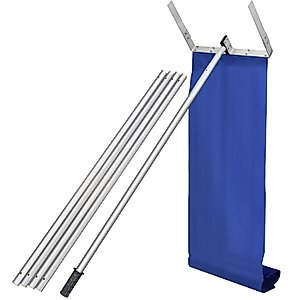 Snow Roof Rake - Decokybahs Snow Rake for Snow Removal, Aluminum Snow Rake Extendable 4-20FT Snow Roof Rake for House Roof with Nylon Slide