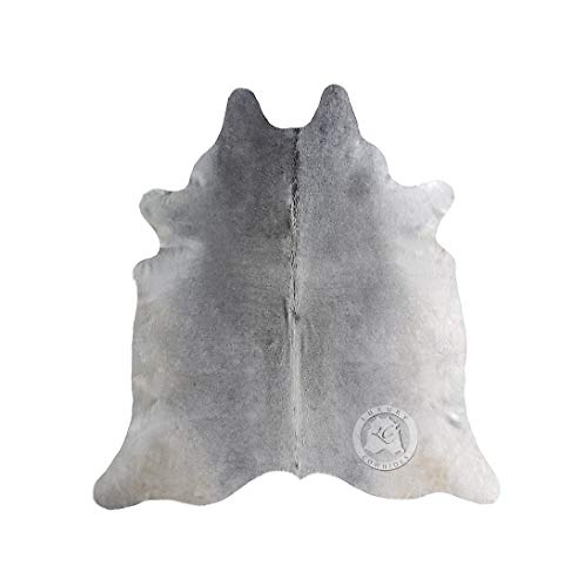 Genuine Grey Cowhide Rug XL 6 x 7-8 ft. 180 x 240 cm