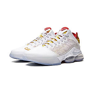Nike Mens Lebron 19 Low DQ8344 100 Magic Fruity Pebbles - Size 8.5 White/Multi-Color