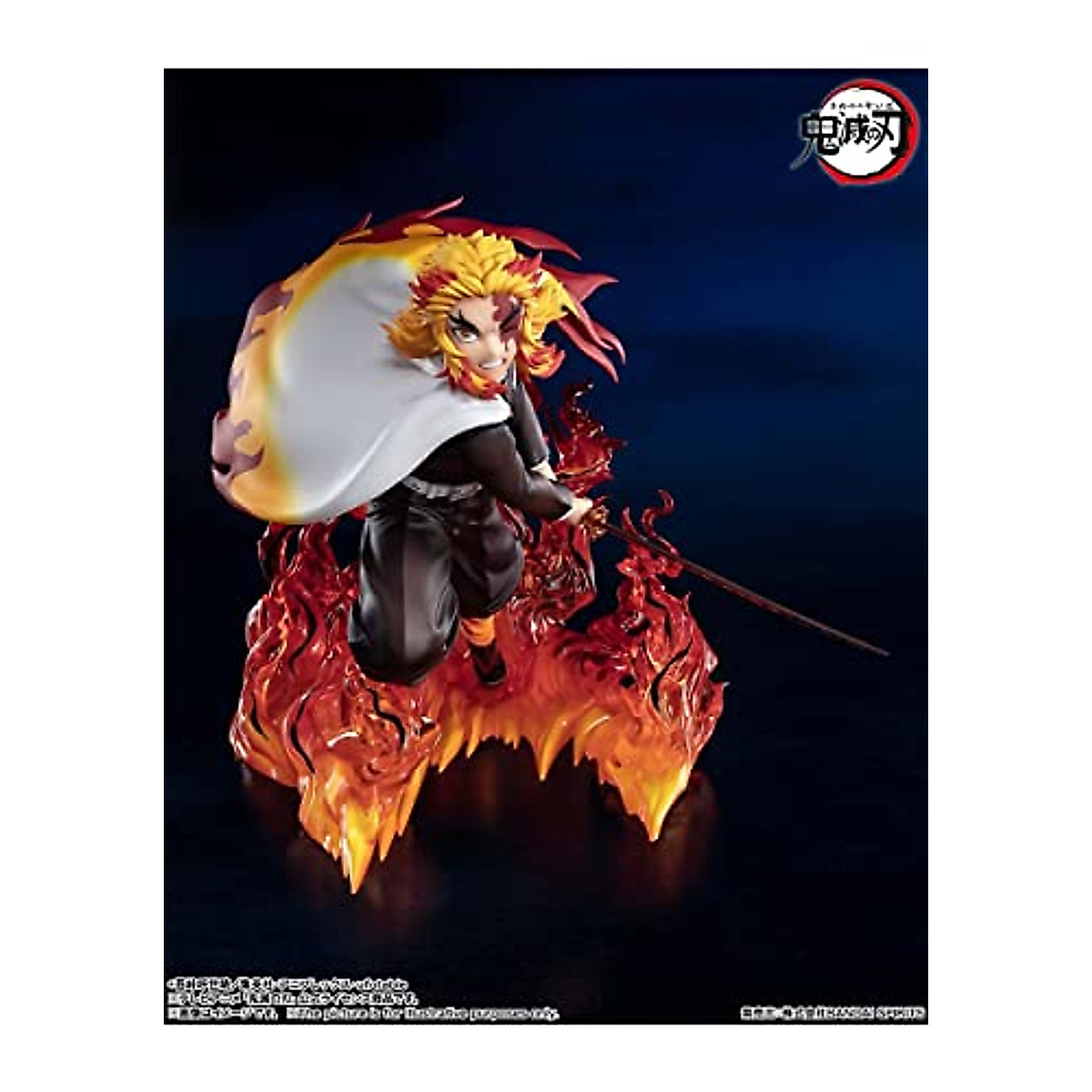 TAMASHII NATIONS - Demon Slayer: Kimetsu no Yaiba - Kyojuro Rengoku Flame Hashira, Bandai Spirits FiguartsZERO Collectible Statue