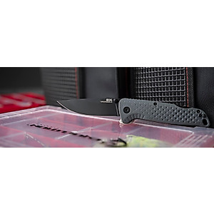 SOG ADVENTURER LB/3.5" BLADE/5CR15MOV/GRAY + BLK/BLISTER PACK