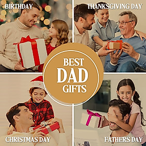 OOPERAY Gifts for Dad, Tumbler 17oz, Fathers Day Dad Gifts from Daughter Son, Birthday Christmas Stocking Stuffers Gifts for Dad, Dad Gifts from Kids