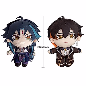 Oismys Zhong Li Xiao Plush Doll Soft Stuffed Figures Toys Game Cute Plush Toys Gifts Pillow for Boys Girls 20cm/8inch