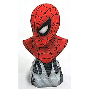 Legends in 3-Dimensions: Marvel Spider-Man 1: 2 Scale Bust, Multicolor, 10 inches