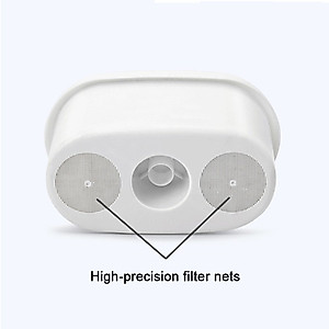 Pack of 2 Alkaline Water Pitcher Filter Cartridge Replacement with 4-Stage Filtration for Reducing Lead, Mercury, Zinc, and Removing Chlorine Taste & Odor, Drinking Water Filter for Pitcher