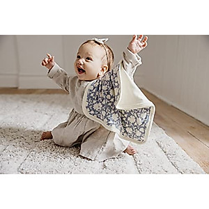 Copper Pearl 3-Layer Knit Security Blanket Set Sized 16" x 16" 2-Pack Lacie