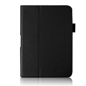 Fintie Folio Case for Kindle Fire HD 7" (2012 Old Model) - Slim Fit Leather Cover with Auto Sleep/Wake Feature (Will only fit Amazon Kindle Fire HD 7, Previous Generation - 2nd), Black