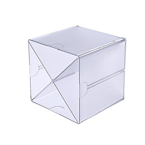 Deflecto Stackable Cube Organizer, 6 inch x 6 inch