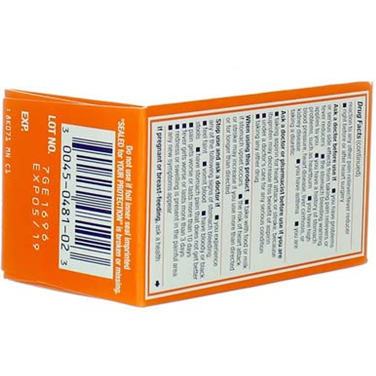 Motrin Ib 50 Coated Table Size 50ct Motrin Ib 50 Coated Tablets 50ct