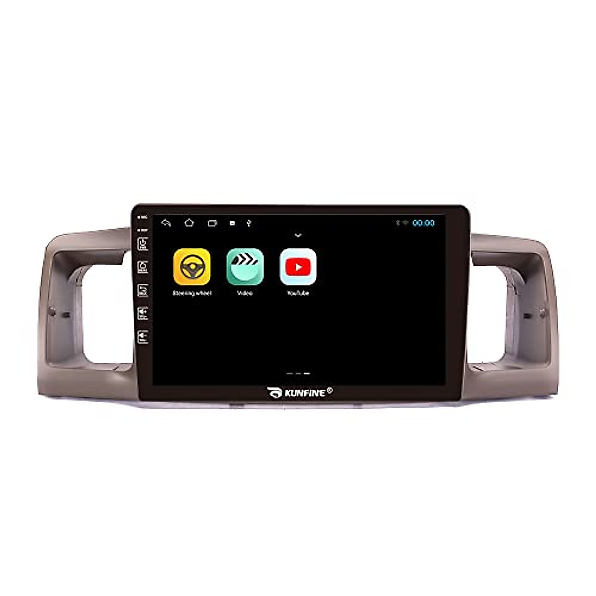 Android Radio CarPlay&Android Auto Autoradio Car Navigation Stereo Multimedia Player GPS Touchscreen RDS DSP WiFi Headunit Replacement for Toyota Rav4 Corolla Hilux Land Cruiser,if Applicable