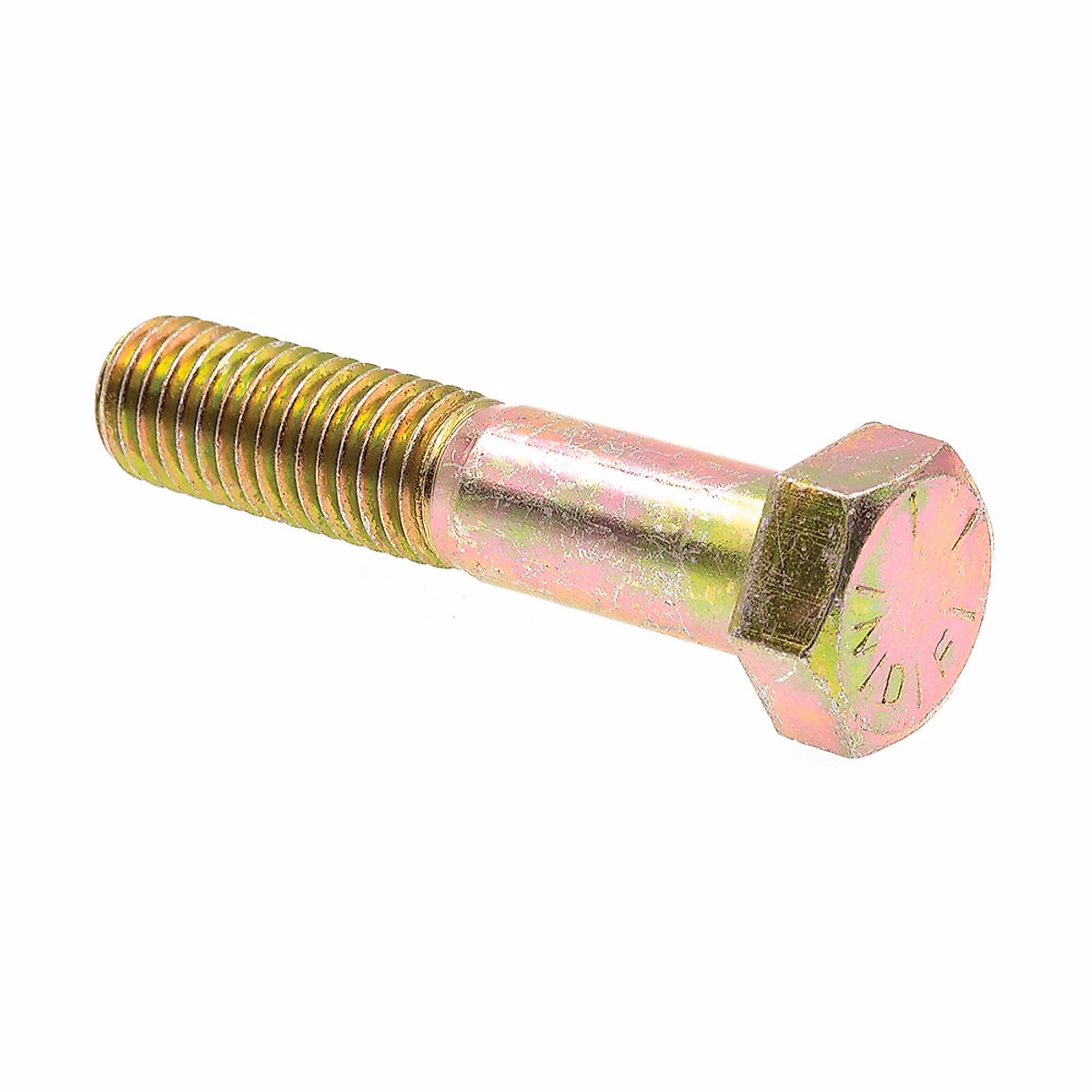 Prime-Line 9106530 Hex Head Cap Screws, Grade 8, 5/8 In.-11 X 3 In., Grade 8 Yellow Zinc (10 Pack)