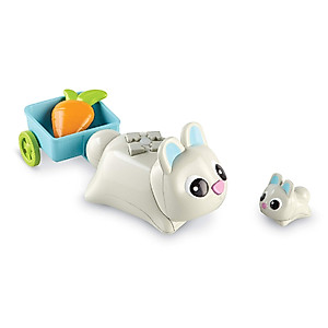 Learning Resources Coding Critters Bopper - 22 Pieces, Ages 4+,Screen-Free Early Coding Toy for Kids, Interactive STEM Coding Pet, Preschool Learning Toys