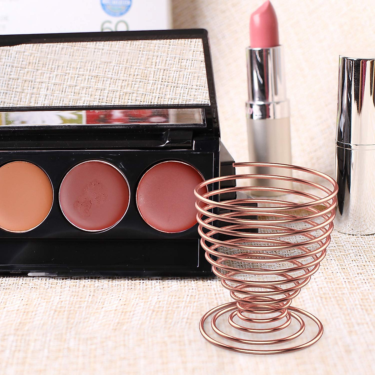 Beauty Sponge Holder Makeup Egg Storage Rack Powder Puff Display Stand Makeup Sponge Organizer Makeup Sponge Drying Stand, Black