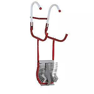 Kidde Fire Escape Ladder, 3-Story Rope Ladder, Extends to 25-Feet, Anti-Slip Rungs