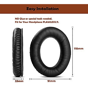 DowiTech Enhanced Sound Headphone Ear Pads Headset Replacement Earpads Compatible with HyperX Cloud Revolver S Cloud Revolver Gaming Headset