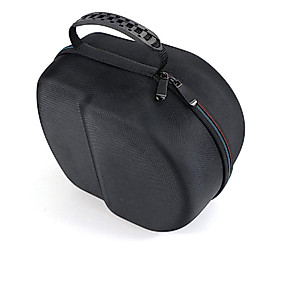 Kathleen0 Storage Box Potable EVA arrying Bag VR Gaming Headset Protective Zipper Hard Shell ontrollers Over Dustpfoof Travel ase hion Accessories for Oculus Quest(Black)