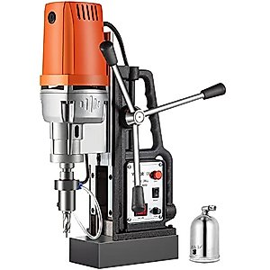 Mophorn 1550W MD50 Magnetic Drill 500 RPM Spindle Speed Electric Magnetic Drilling System with 2 Inch Boring Diameter and 2900 LBS Magnet Force