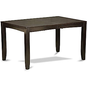 East West Furniture LYAN7-CAP-C Dining Set, 7-Piece