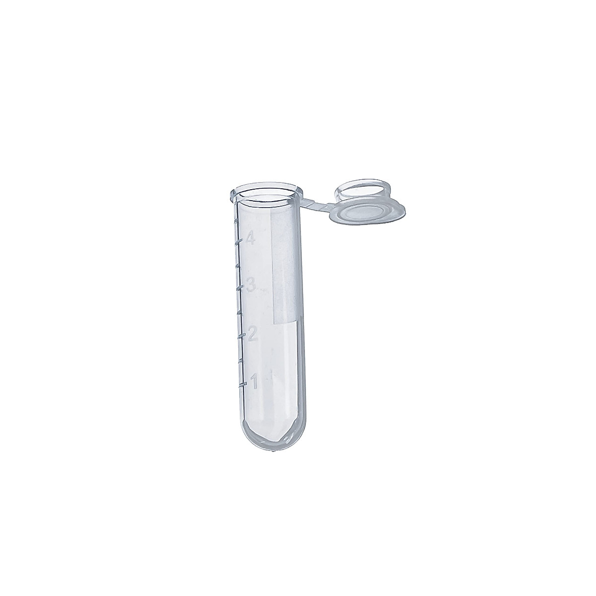 5ml 300 PCS Plastic EP Tube Round Bottom Centrifuge Tube, Graduated Centrifuge Tube with Snap Cap Polypropylene, Autoclavable (Clear)