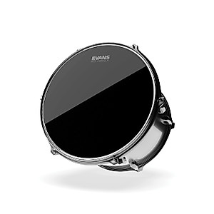 Evans Drum Heads - Hydraulic Black Tom Drumhead, 14 Inch