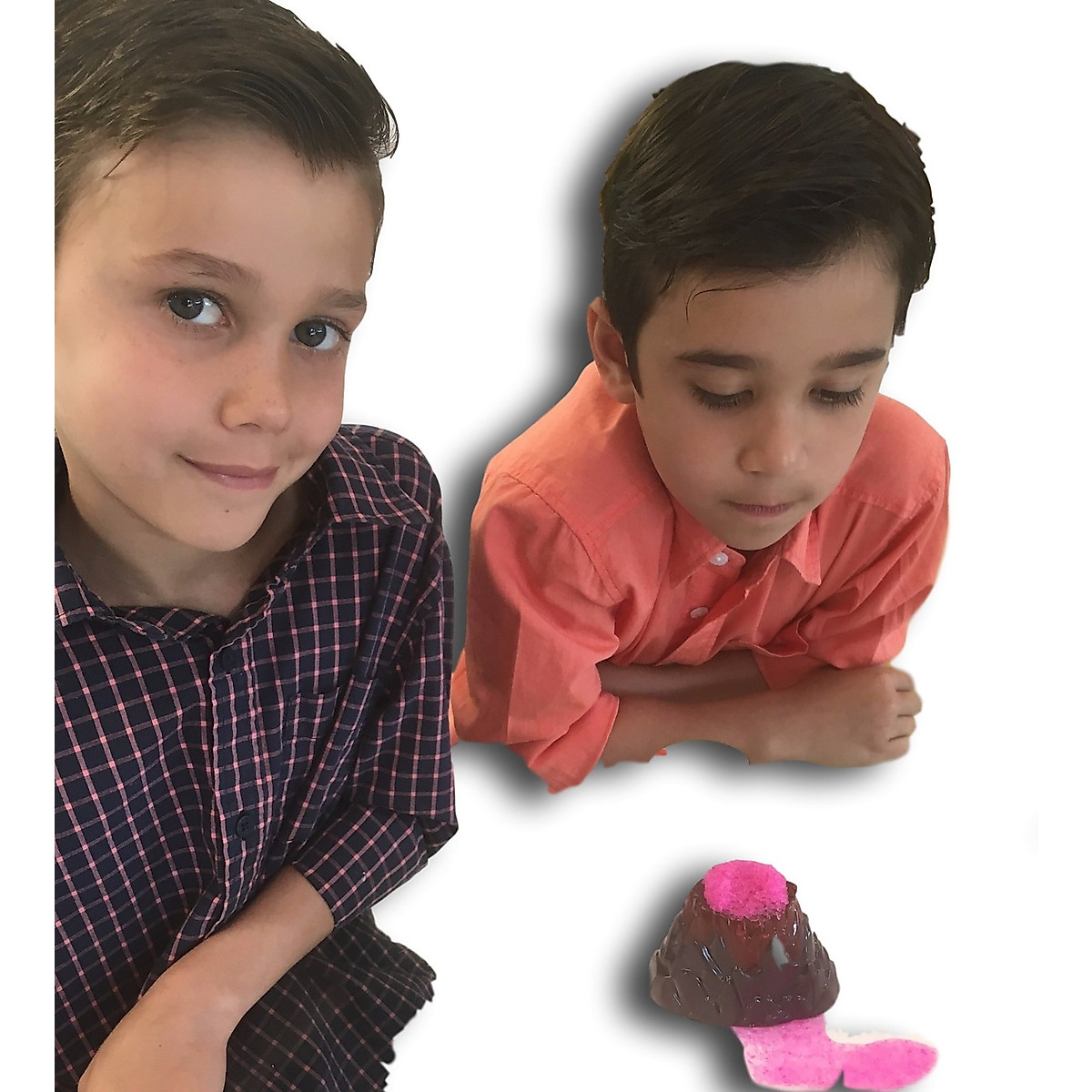 2CHILL Kidz Science Erupting Volcano Toy (12 Volcano Toys). Science Kits Lab Experiment Preschool Learning like STEM Toy for Kids. Fun Volcano Beaker Party Favors Birthday Gifts Easter Basket.5429-12p