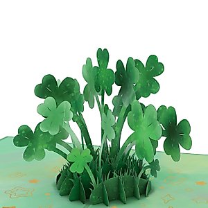 Lovepop Saint Patrick's Day Lucky Clover Pop Up Card - 3D Cards, St. Patrick's Day Card, Lucky Clover, St. Patrick's Day, Happy St. Patrick’s Day Card