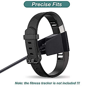 Kissmart Charger Cable Compatible with Fitbit Alta, Repalcement Charging Cable with 1m/3.3ft USB Cord for Fitbit Alta Smart Wristband