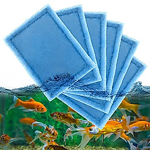 MEWTOGO 10-20 Gallon Aquarium Filter Replacement for EZ-Change #2, Aquarium Filter Cartridge Fit for AquaTech 10 to 20 Power Filters for Fish Tank(6 Pcs)
