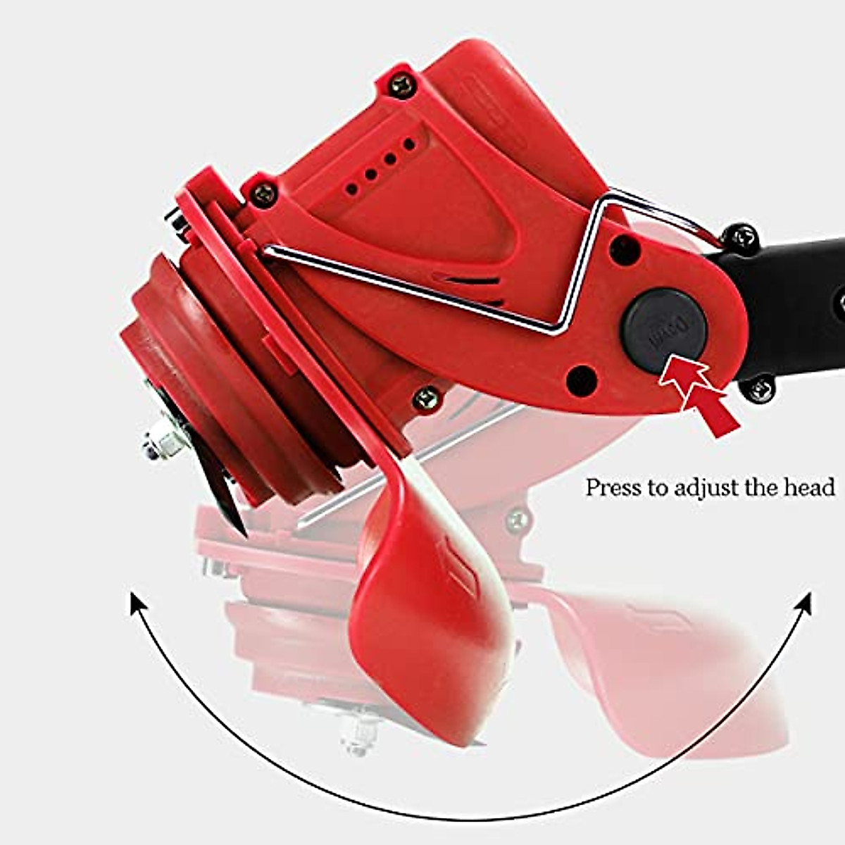 Portable Electric Cordless String Grass Trimmers,Handheld Lawn Edger Mini-Mower Height Adjustable Garden Brush Cutter Kit Rechargeable Battery and Charger Included