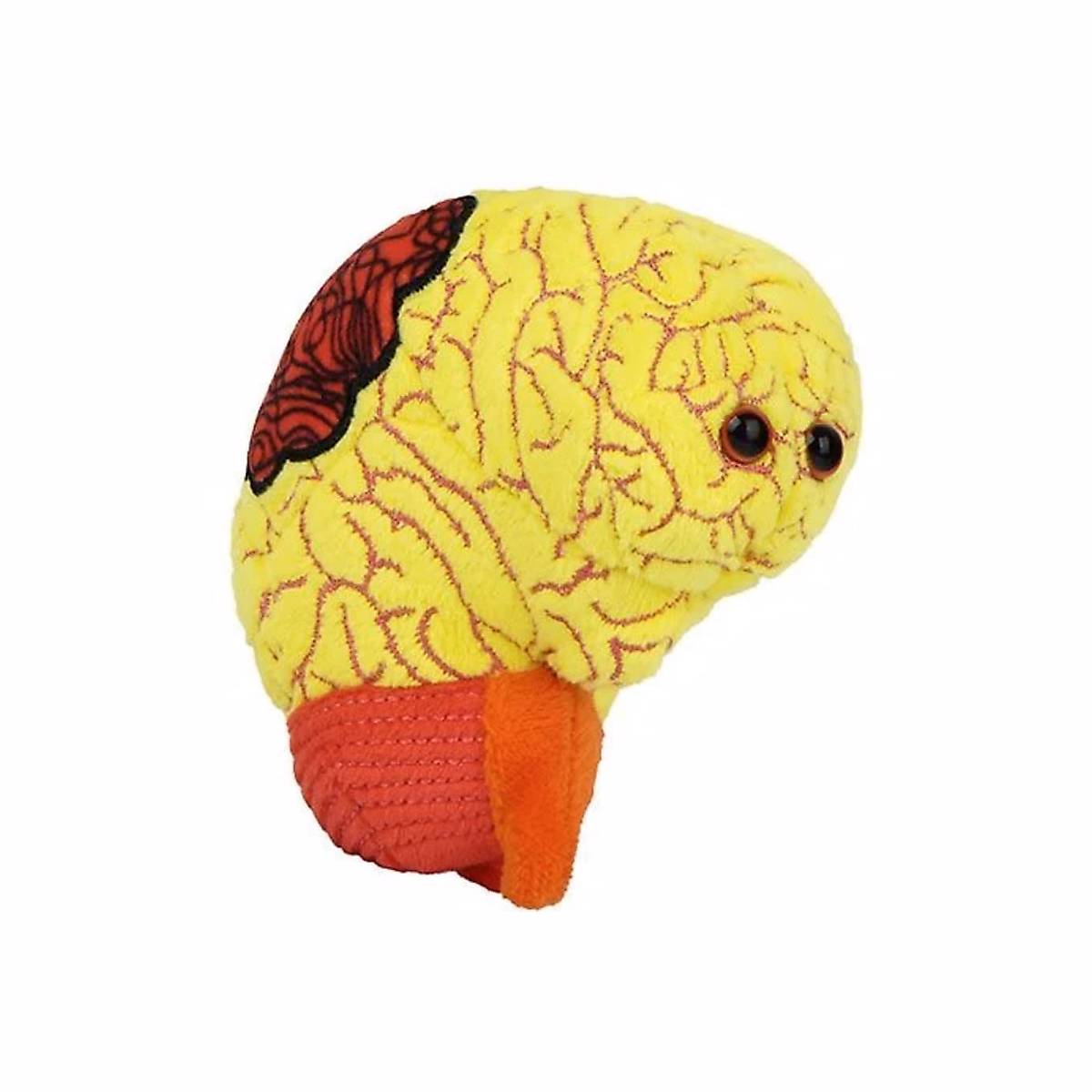 GIANTmicrobes Anxiety Plush Toy, Anxiety Stuffed Animal, Emotional Support Plush, Mental Health Awareness Gifts, Anxiety Pillow, Funny Anxiety Gifts, Mental Health Matters, Psych Nurse Gifts