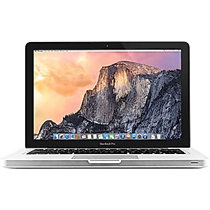 Apple MacBook Pro MD101LL/A 13.3-inch Laptop (2.5Ghz, 4GB RAM, 500GB HD) w/ ED Bundle - $99 Value (Bundle Includes: Pre-Applied Protective Skin + 1 Year CPS Limited Warranty) (Renewed)